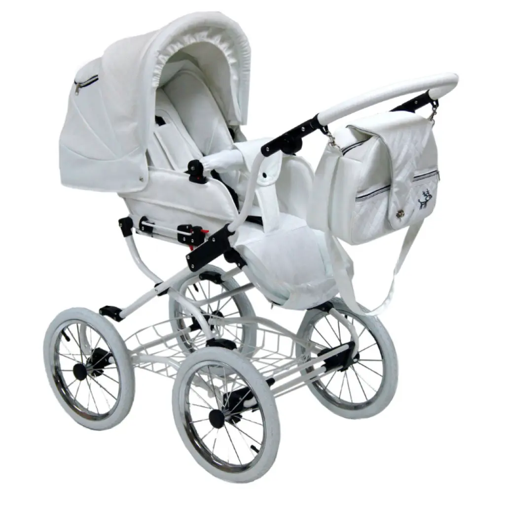 Baby Fashion Scarlett BW-6 Bērnu Ratiņi 2in1 - BernuVeikals.lv